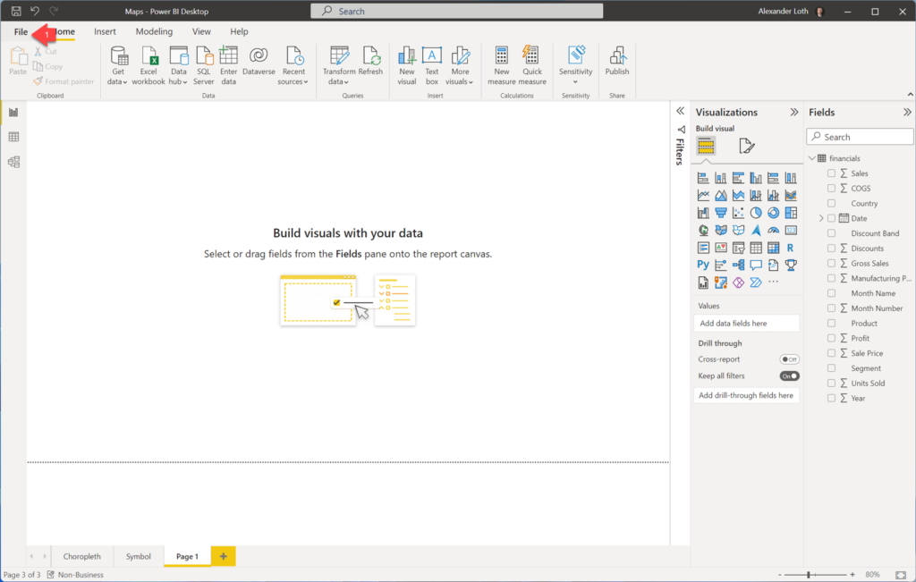 How to enable Power BI’s Preview Features, such as Azure Maps ...