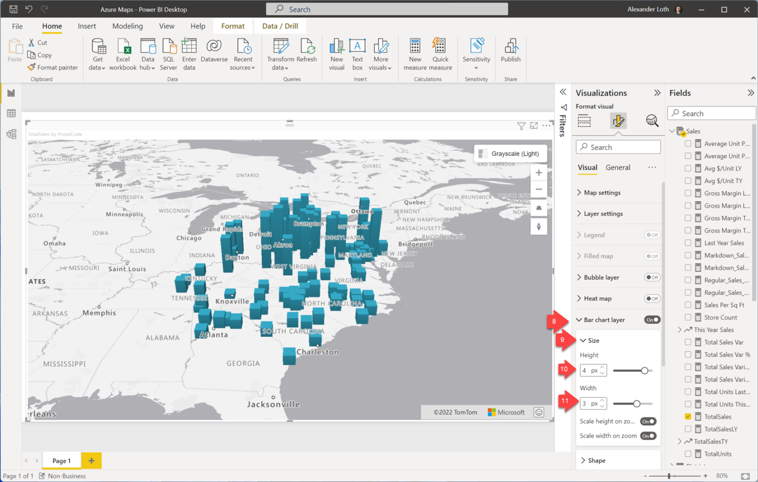 How to create a Skyscraper Map 4 - alexloth.com